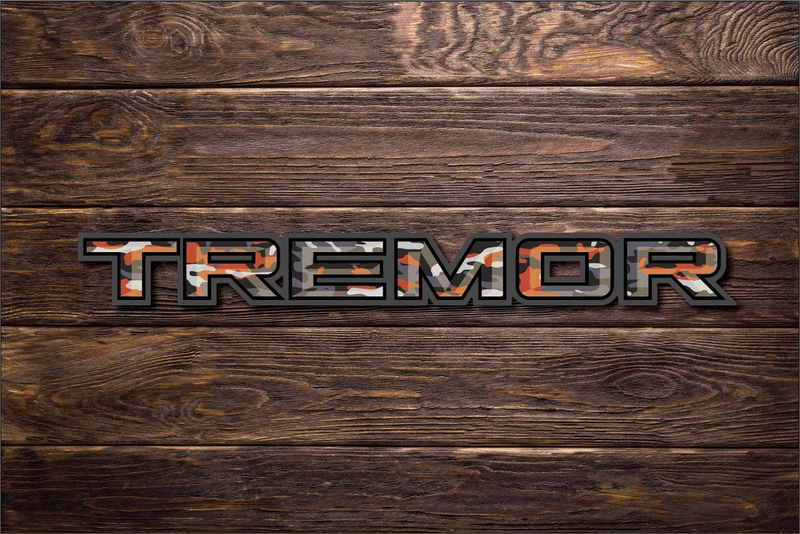 Ford Ranger, F150, F250 Tremor Package Truck Bed Side Decal Set (2 ...