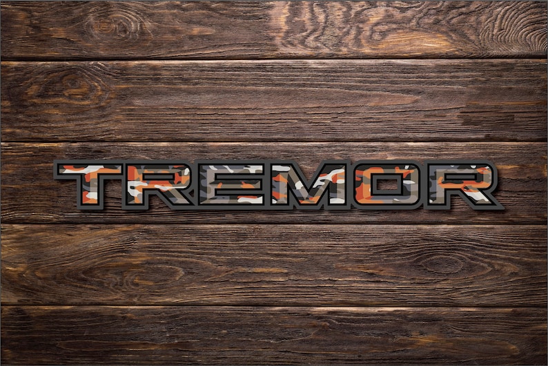 Ford Ranger, F150, F250 Tremor Package Truck Bed Side Decal Set (2 ...