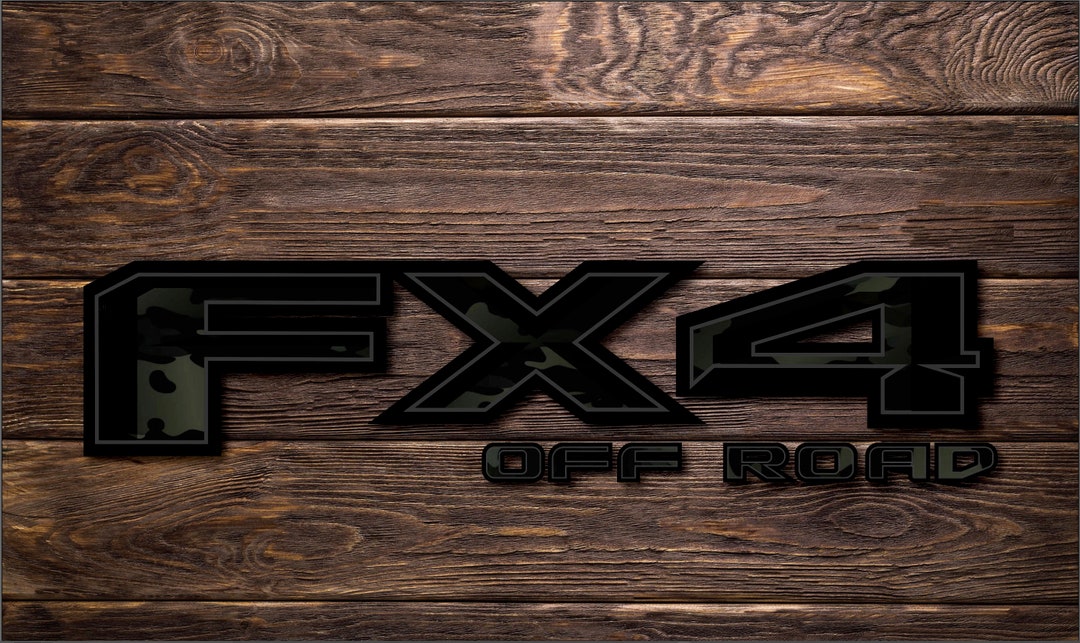 Ford F-150 FX4 off Road Truck Bed Decals – Multicam Camouflage | F-150 ...