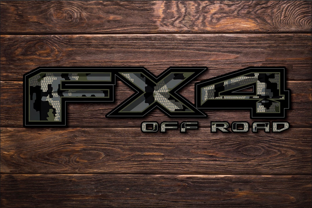 Ford F-150 FX4 off Road Truck Bed Decals – Kuiu Verde Camo | F-150, F ...
