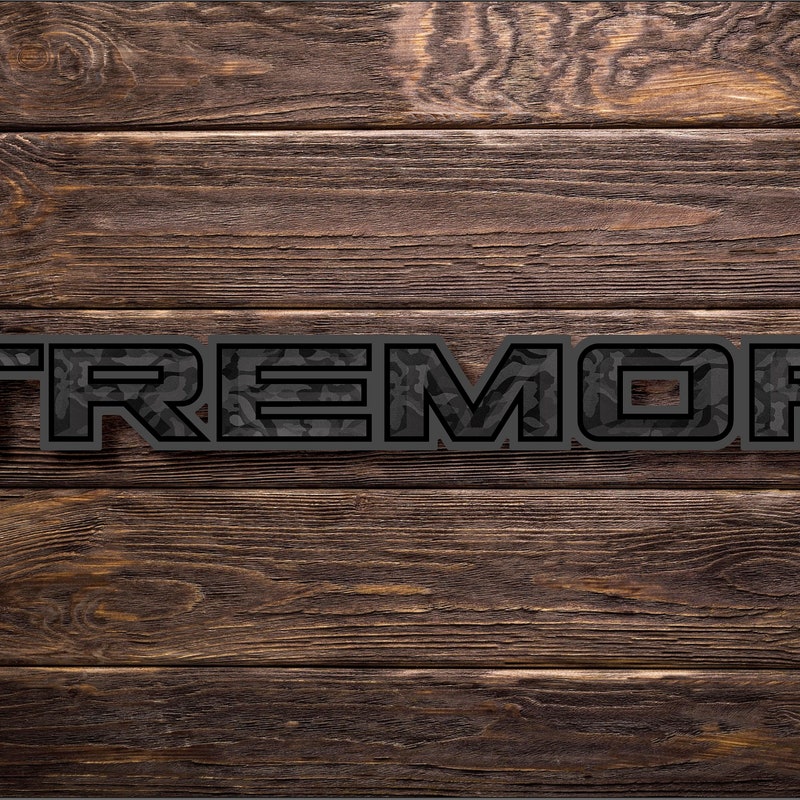 Tremor Truck Decal - Etsy