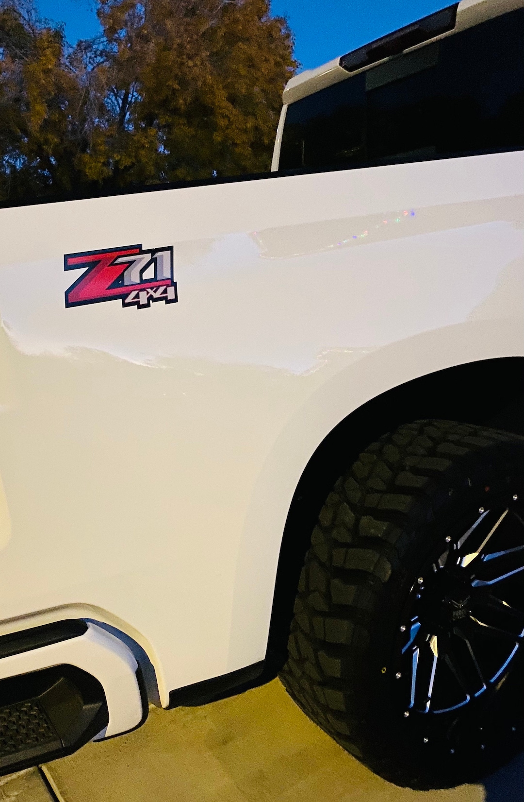 Z71 4X4 Bed Side Decals (set of 2) Chevy Silverado RST Z71 (2019-2021 ...