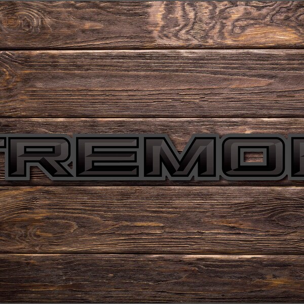 Tremor - Etsy