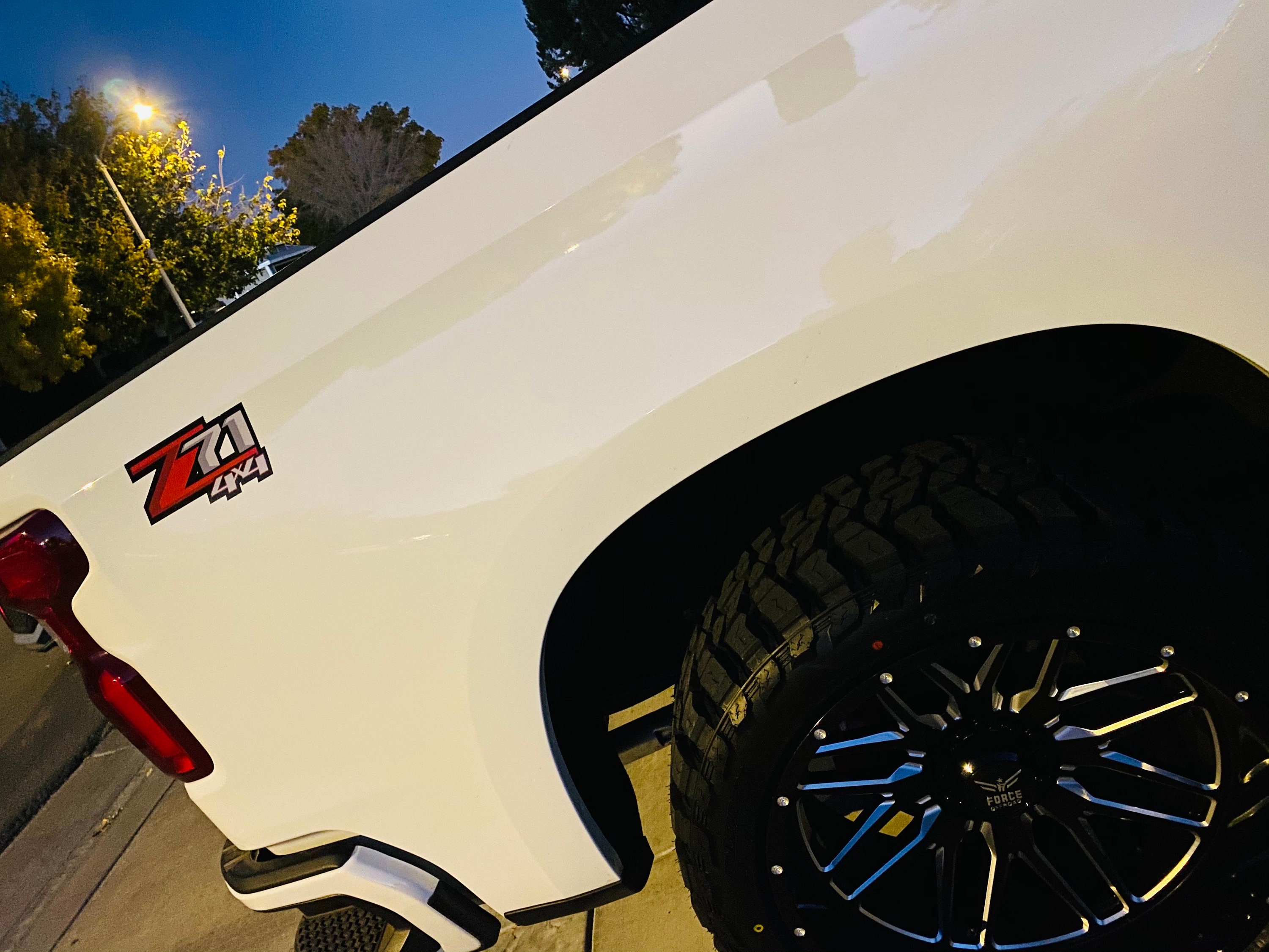 Z71 4X4 Bed Side Decals Set Of 2 Chevy Silverado RST z71 - Etsy Nederland