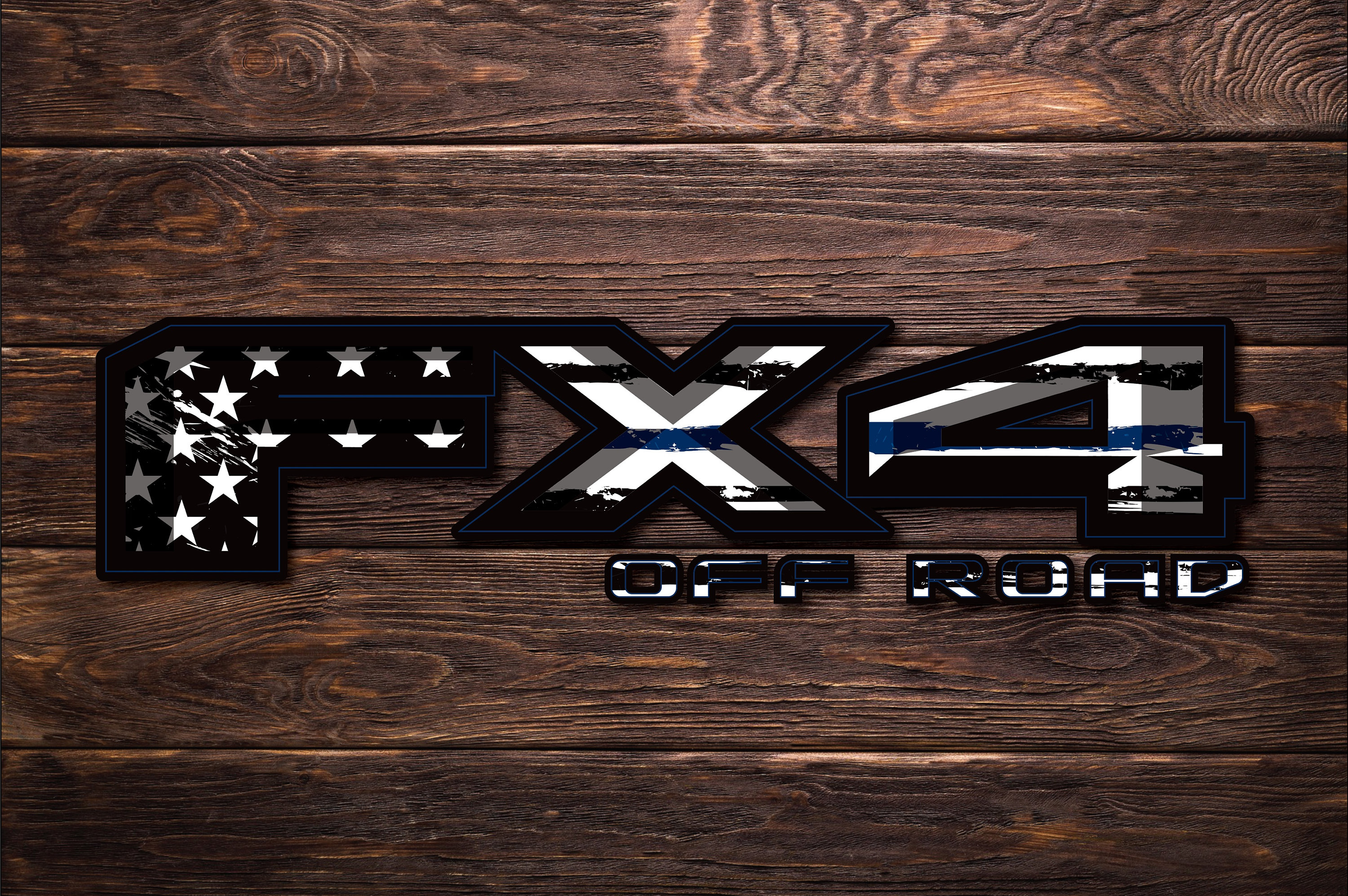 Blue Fx4 Decals - Etsy