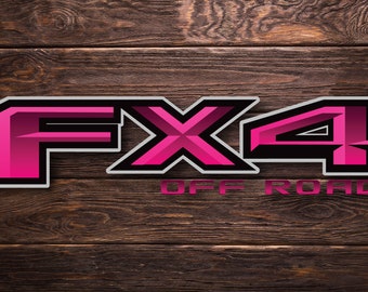 Ford Ranger FX4 off Road Truck Bed Side 4WD Decal Set 2 | Etsy