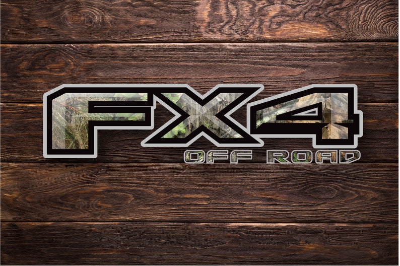 Ford F-series FX4 off Road (single Decal) Decal Replacement Any Style ...