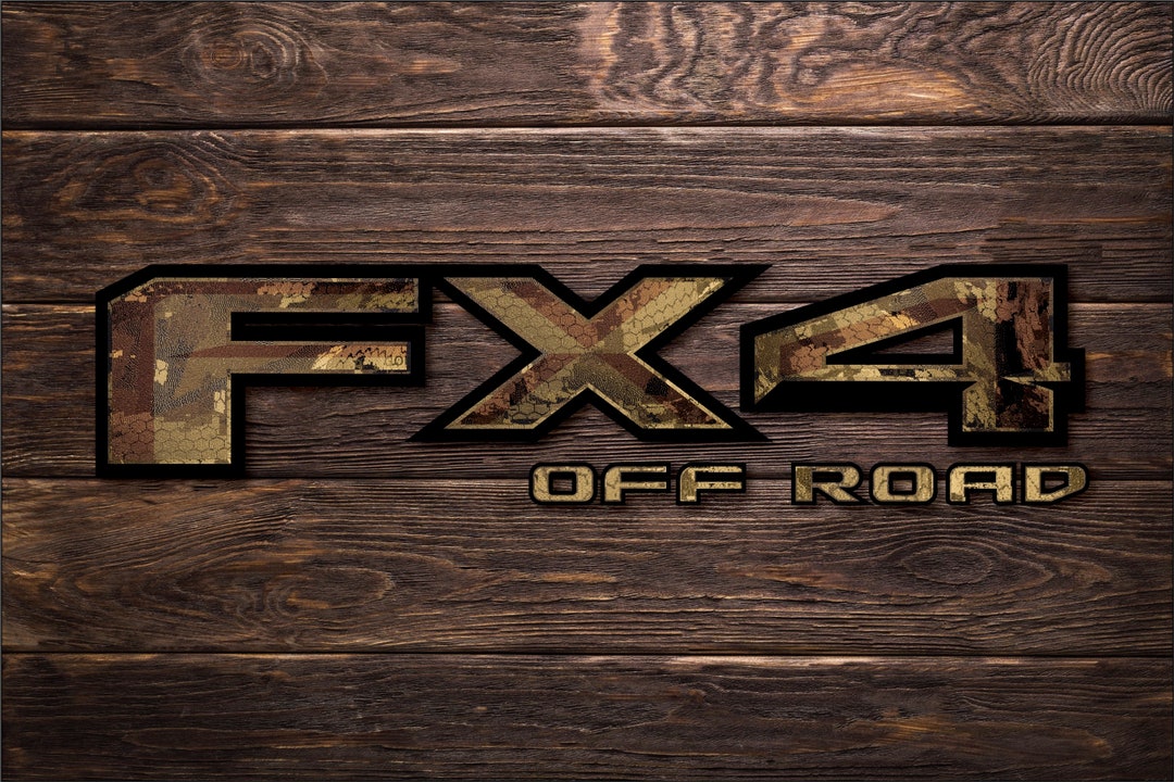 Ford FX4 off Road Decal Set: Truck Bed Side 4WD F-150, F250, F350 - Etsy