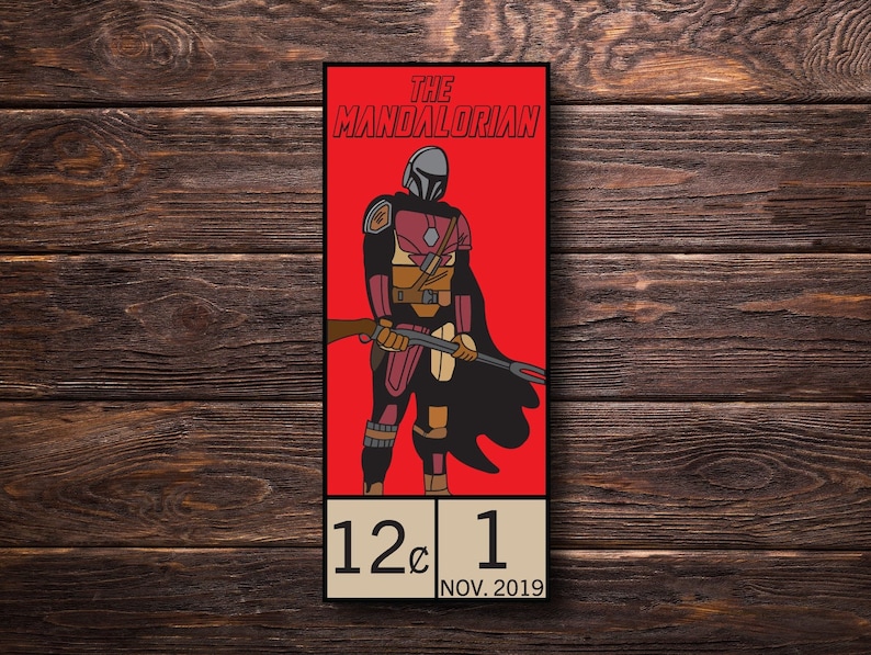 Marvel & Star Wars Inspired Vintage Style Comic Book Corner Box Decals ...