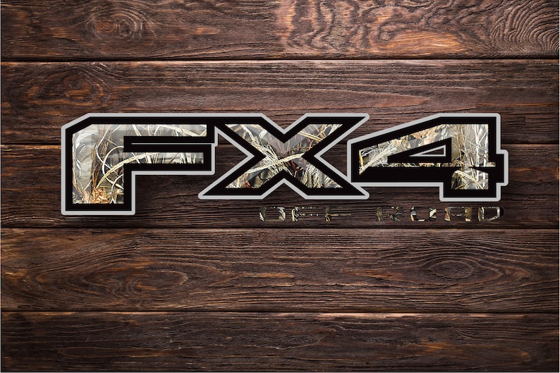 Ford F-series FX4 off Road (single Decal) Decal Replacement Any Style ...