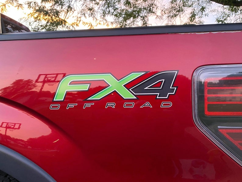 Ford F150 FX4 off Road Decals: Truck Stickers (set of 2) - Etsy