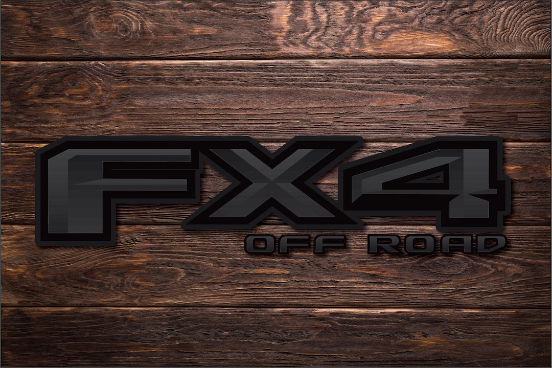 Ford F-150 FX4 off Road Truck Bed Decals – Blackops 4WD | F-150, F-250 ...