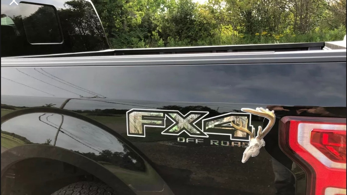 Ford F-150 FX4 Off Road Truck Bed Side 4WD Decal Set 2 | Etsy