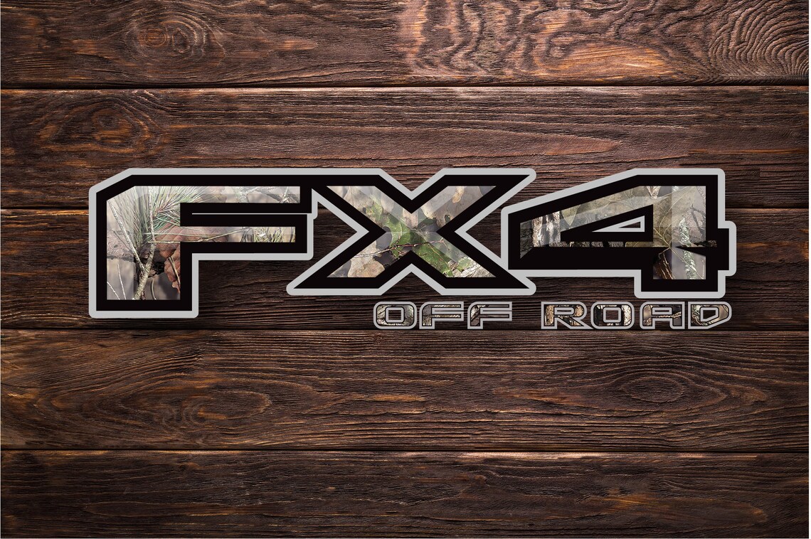 Ford F-series FX4 off Road (single Decal) Decal Replacement Any Style ...