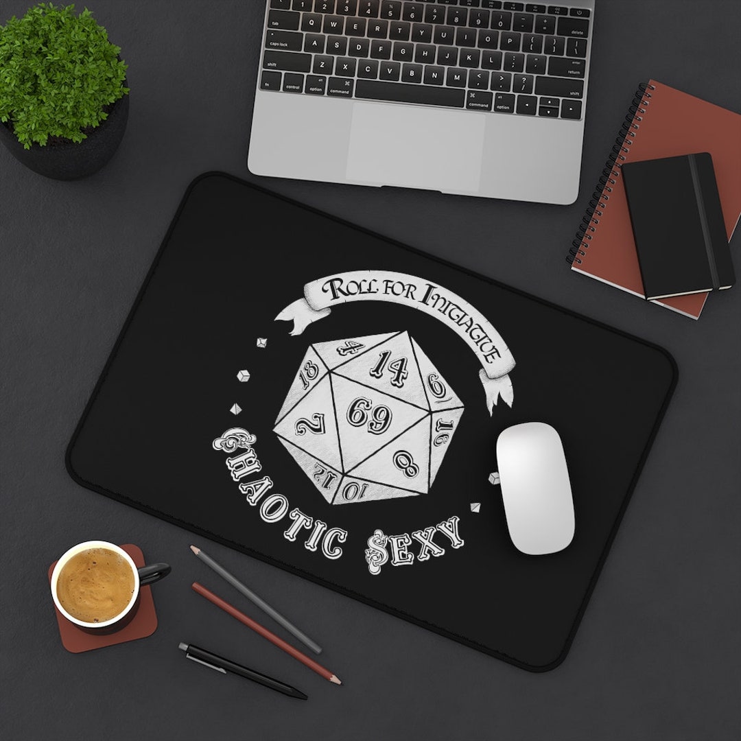 Chaotic Sexy Desk Mat - Gamer Desk Mat - Dungeons and Dragons Mat ...