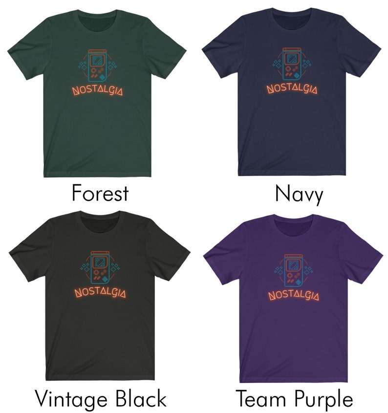 Nostalgia Funny Tshirt Neon Sign Vintage Tee Funny Tshirt - Etsy