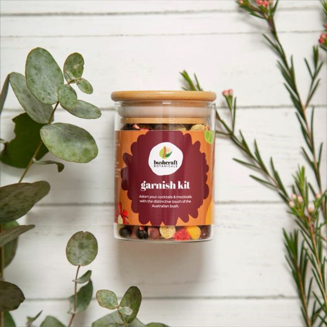 Native Botanical Garnish Kit | Bush Fruits and Wild Florals | Cocktail ...
