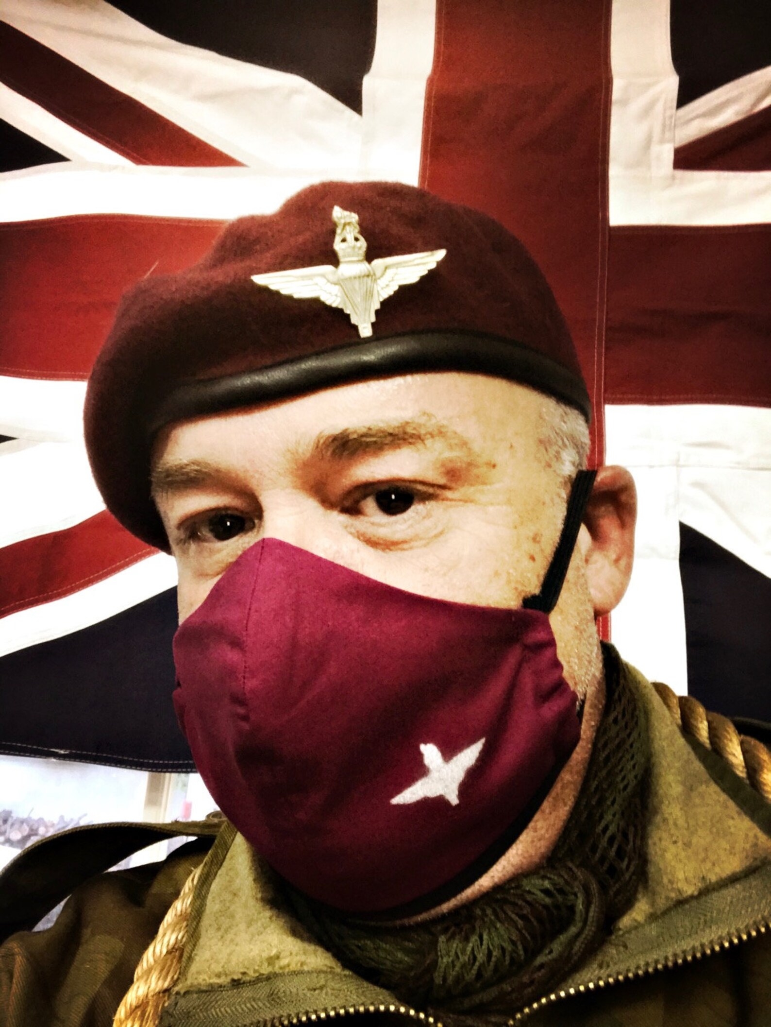 Cotton Face Masks British Airborne WW2 | Etsy