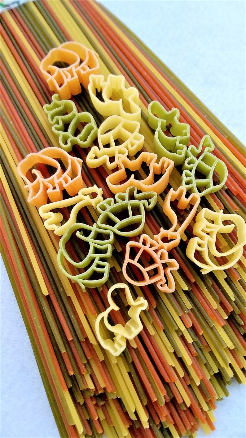 Organic Zoo Pasta, Tomato and Spinach , SPAGHETTI Coloured Pasta, ZOO ...