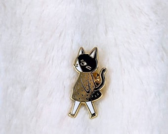 Fluffy Kitten Enamel Pins - Cute Cat Pin Badge - Gift for Cat Lover ...