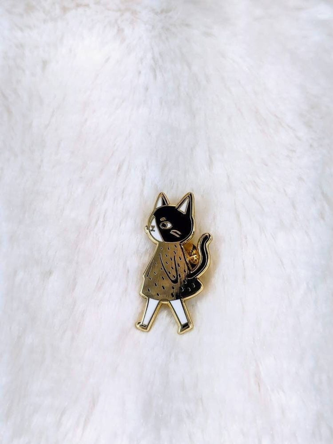 Cat Lady Enamel Pin - Etsy