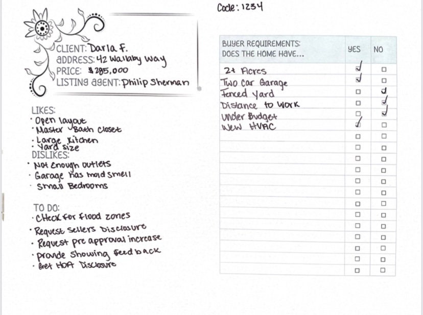 Printable Showing Tool - Etsy