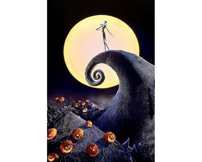 Halloween Diamond Painting The Nightmare Before Christmas | Etsy
