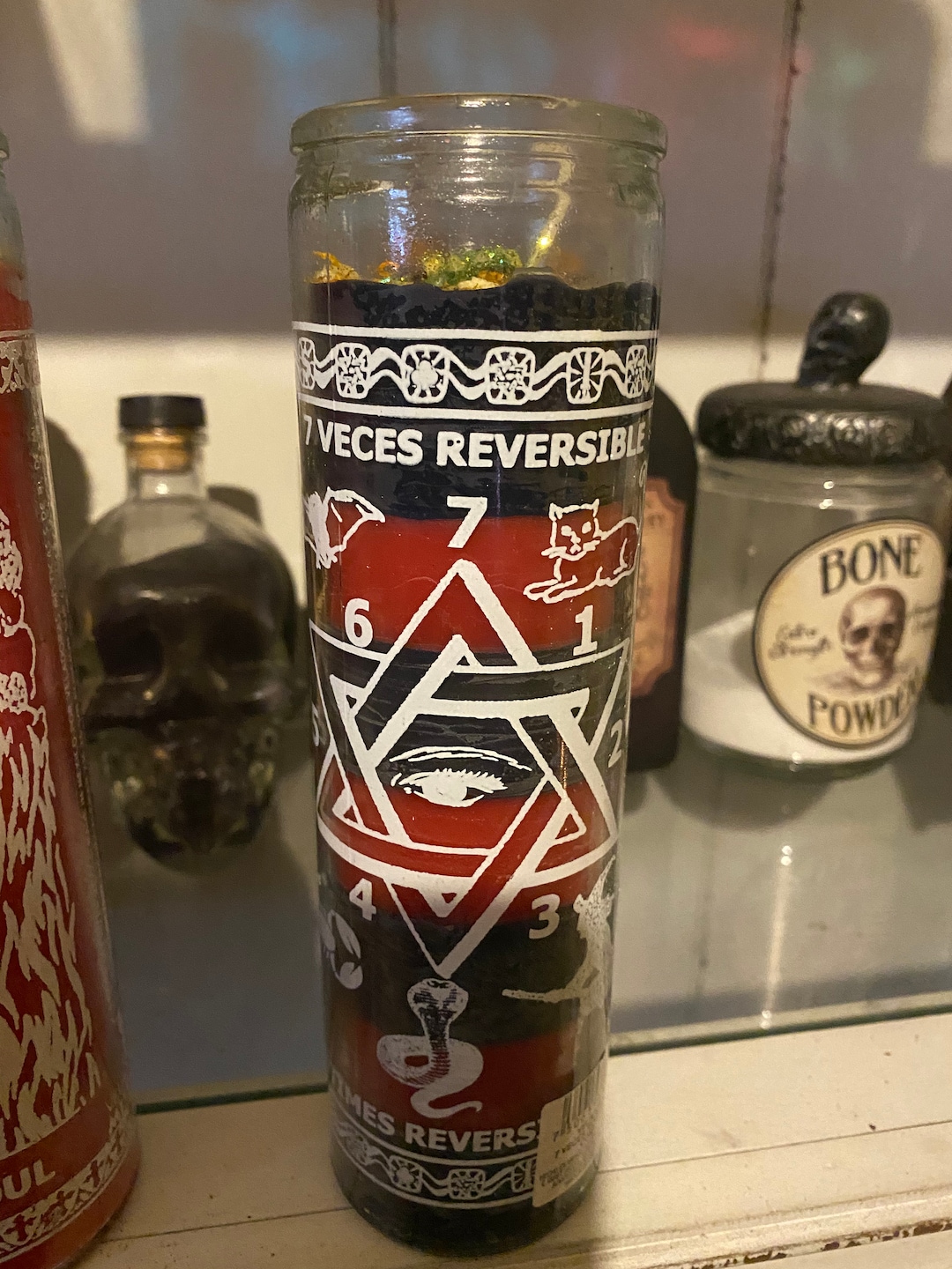 Reversible Candle Prepared With Oils and Herbs - Etsy