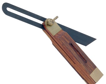 Quality Brass Inlay Adjustable Sliding Bevel Carpentry Angle Finder ...