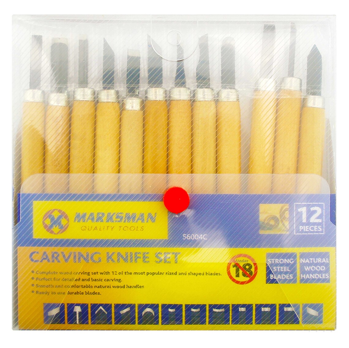 12 Piece Wooden Mini Carving Carver Hand Chisel Knife Kit Set | Etsy UK