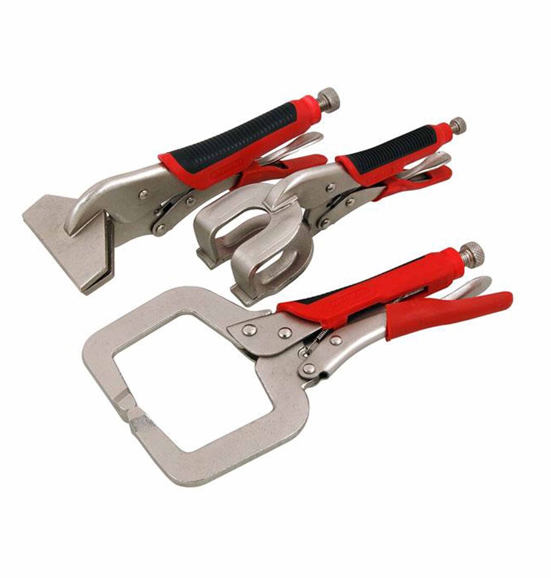 3 Piece Welding Clamp Set Ideal for Metal Fabrication Craft Metal Work ...