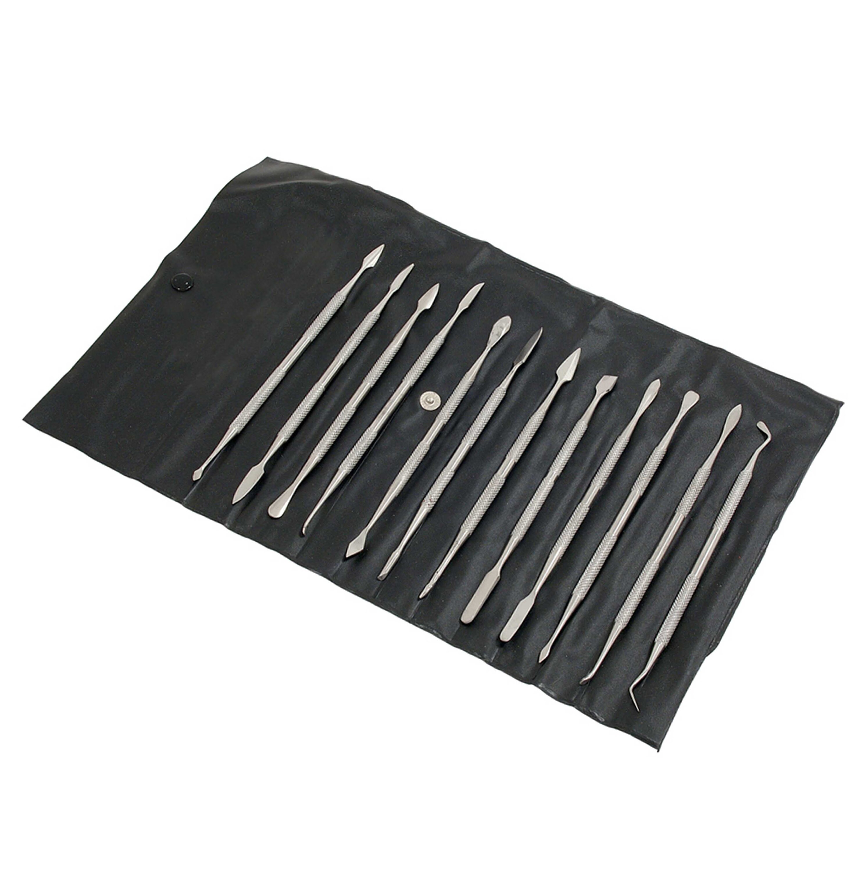 12 Piece Stainless Steel Wax Carving Tool Set PLUS Storage - Etsy UK