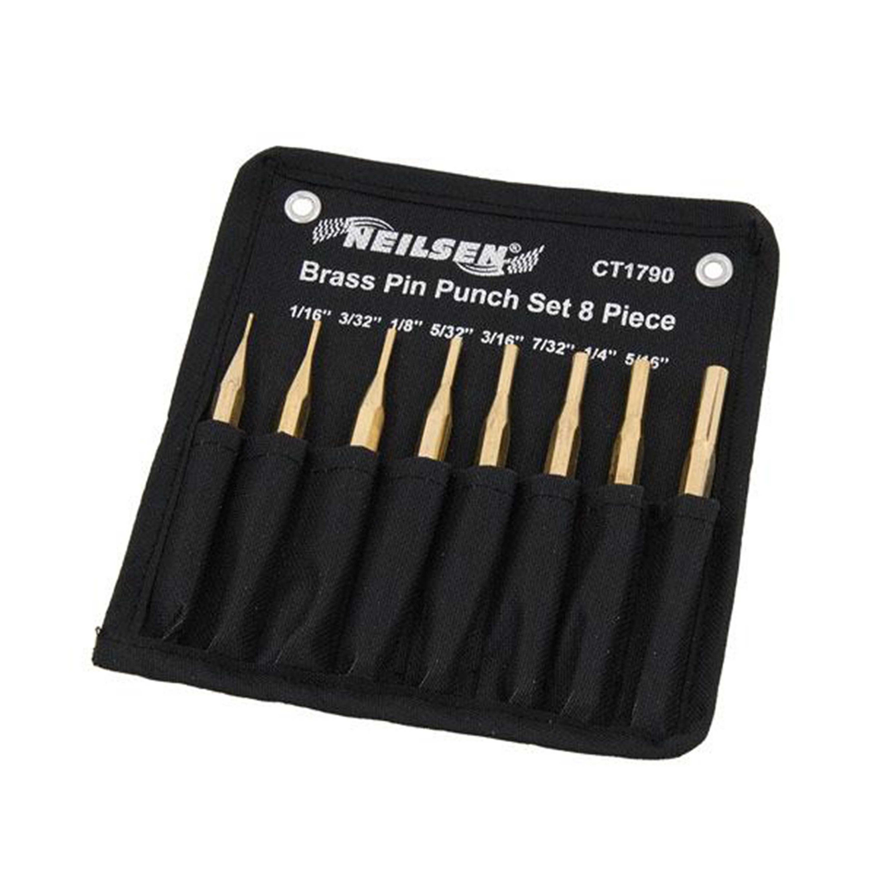 8 piezas de latón pin punch set tamaños 1/16 3/32 1/8 5/32 | Etsy