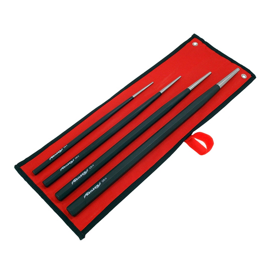 4 Piece Taper Punch Set Extra Long Punch and Chisel Kit Extra Long ...