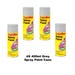 4X 400ml Cans of Grey Aerosol Spray Paint Cans for Hobby Art Decorative ...