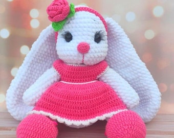 Bunny Dress Crochet Pattern - Etsy