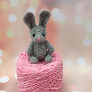 Crochet Bunny Pattern Miniature Bunny Amigurumi Pattern - Etsy