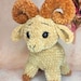 Amigurumi Ram Pattern, Crochet Pattern Ram, Large Plushie Amigurumi ...