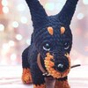 Rottweiler Dog Crochet Pattern/ Amigurumi Tutorial Plushie Dog/ Crochet ...