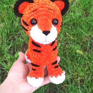 PATTERN: Crochet Tiger Pattern Amigurumi Tiger Pattern Plush - Etsy