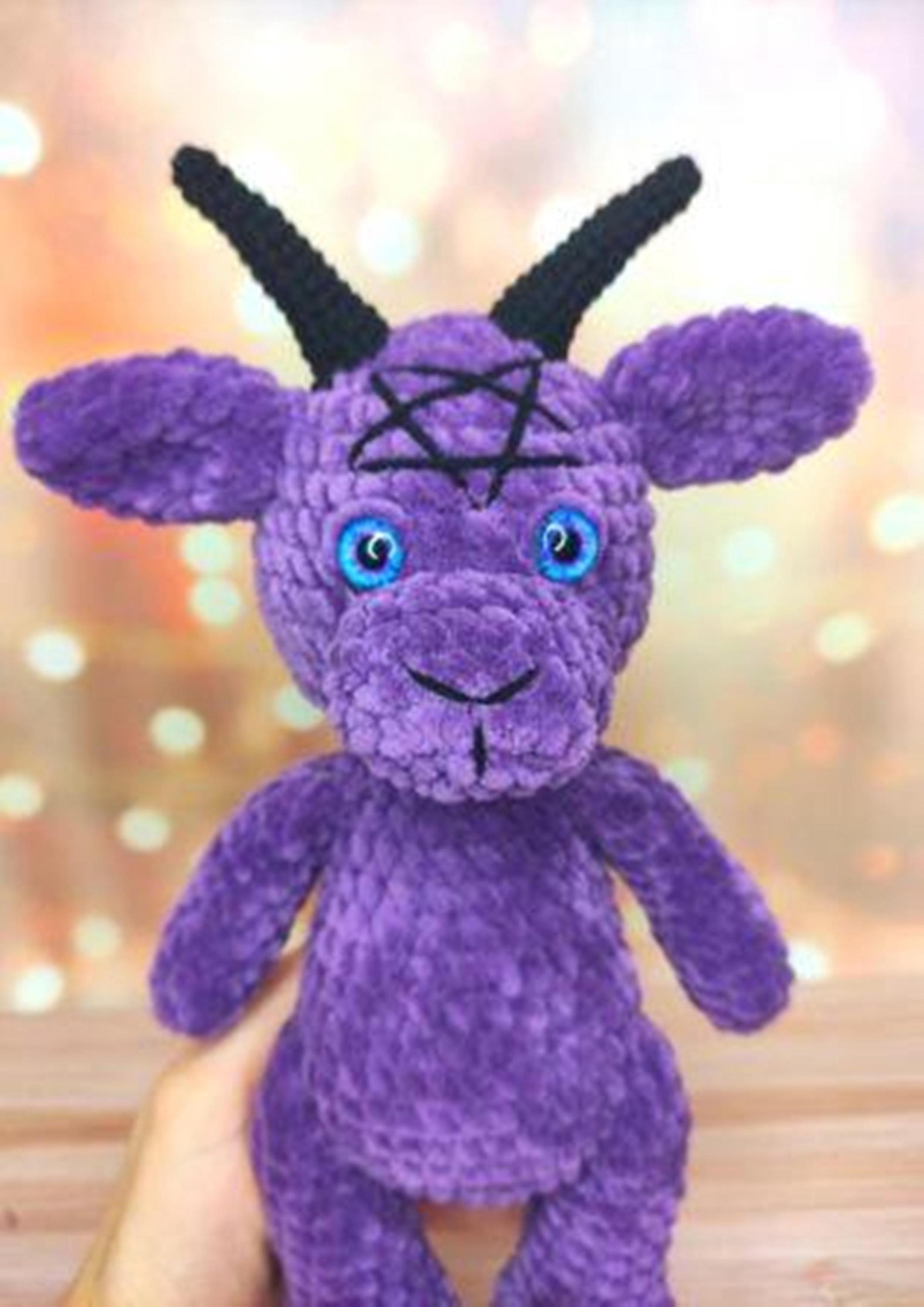 Crochet Pattern Baphomet, Amigurumi Tutorial Stuffed Baphomet ...