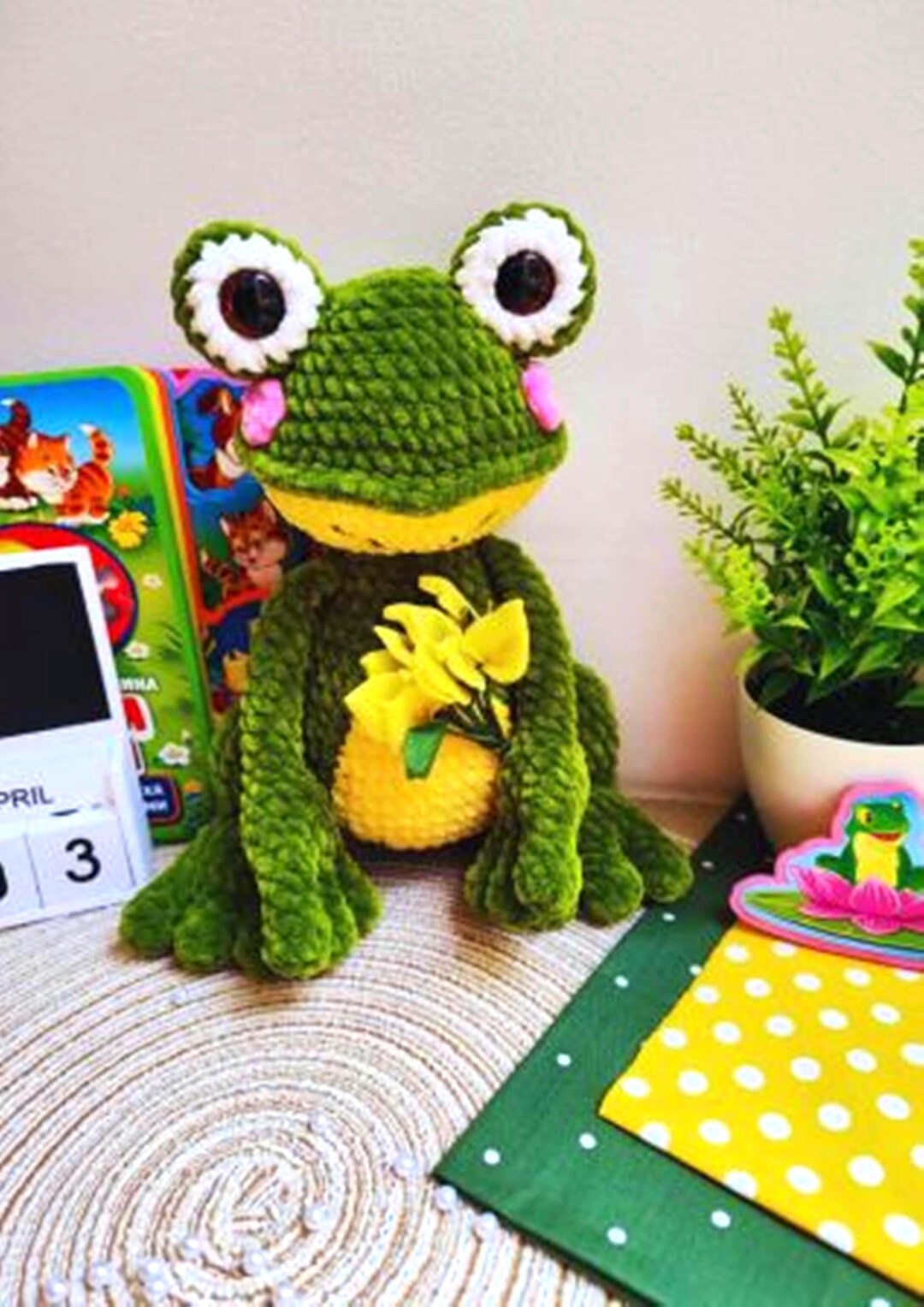 Crochet Pattern Stuffed Frog/ Amigurumi Tutorial Plush Frog/ Funny Amigurumi Animals/ English ...