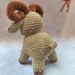 Amigurumi Ram Pattern, Crochet Pattern Ram, Large Plushie Amigurumi ...