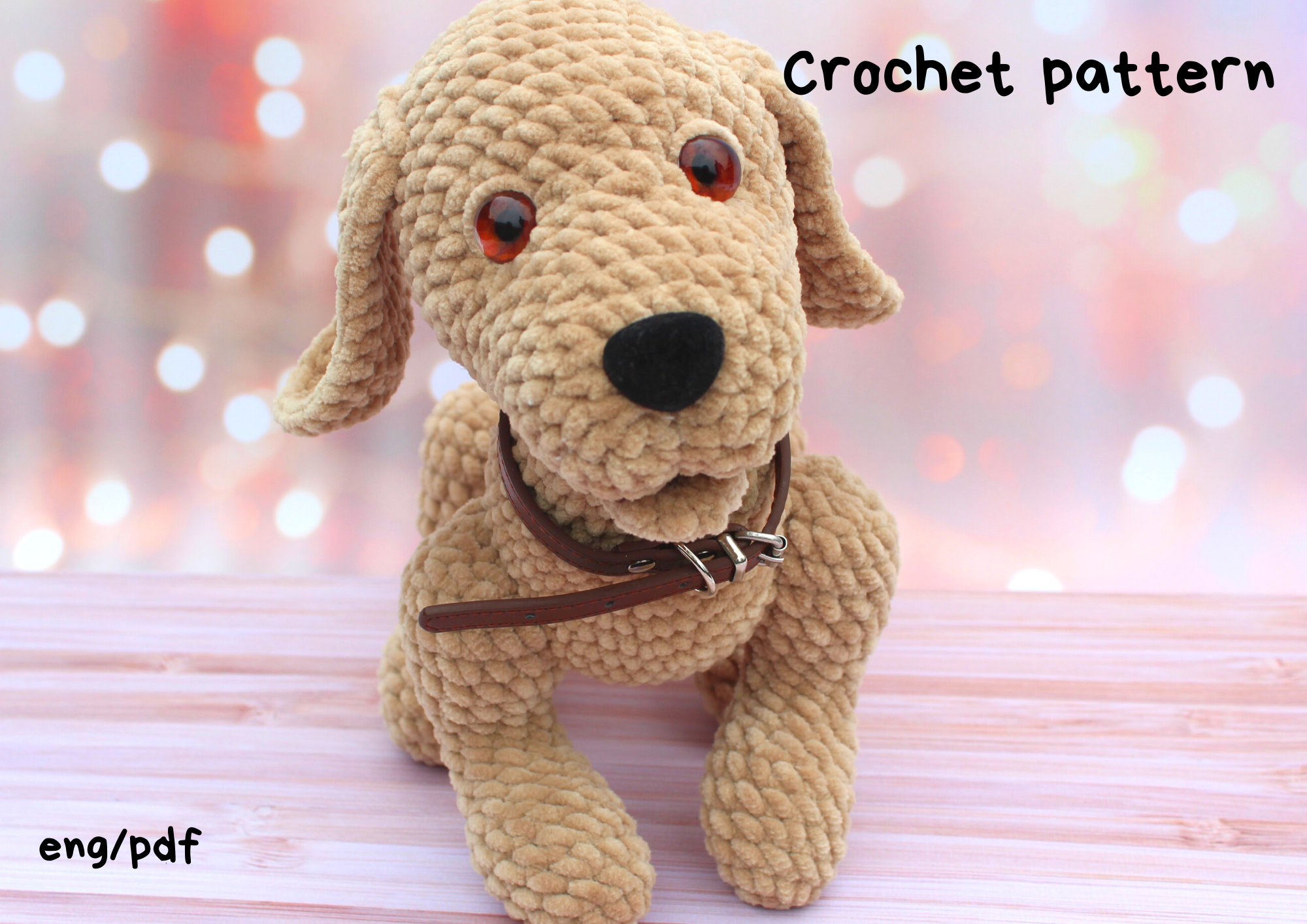 Crochet Puppy Pattern Labrador Crochet Pattern Amigurumi Dog - Etsy