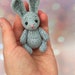 Crochet Pattern Mini Bunny/ Amigurumi Tiny Bunny Tutorial/ Croceht ...