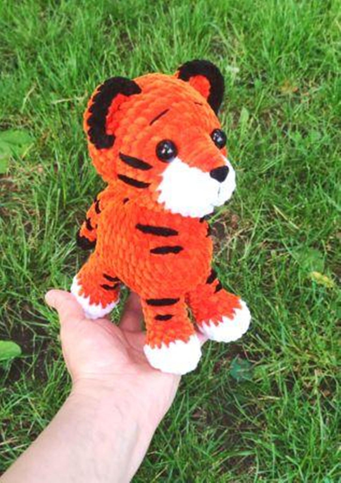 Crochet Tiger Pattern Amigurumi Tiger Pattern Stuffed Safari - Etsy