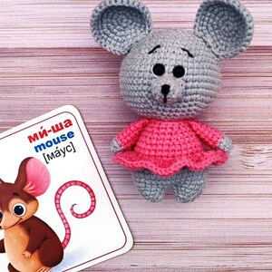 Crochet Mouse Pattern Amigurumi Mini Mouse Pattern English - Etsy