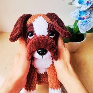 Amigurumi Pattern BOXER/ Crochet Pattern Boxer Dog/ Amigurumi Pattern ...