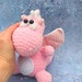 Crochet Pattern Stuffed Dragon Amigurumi Big Dragon Pattern - Etsy