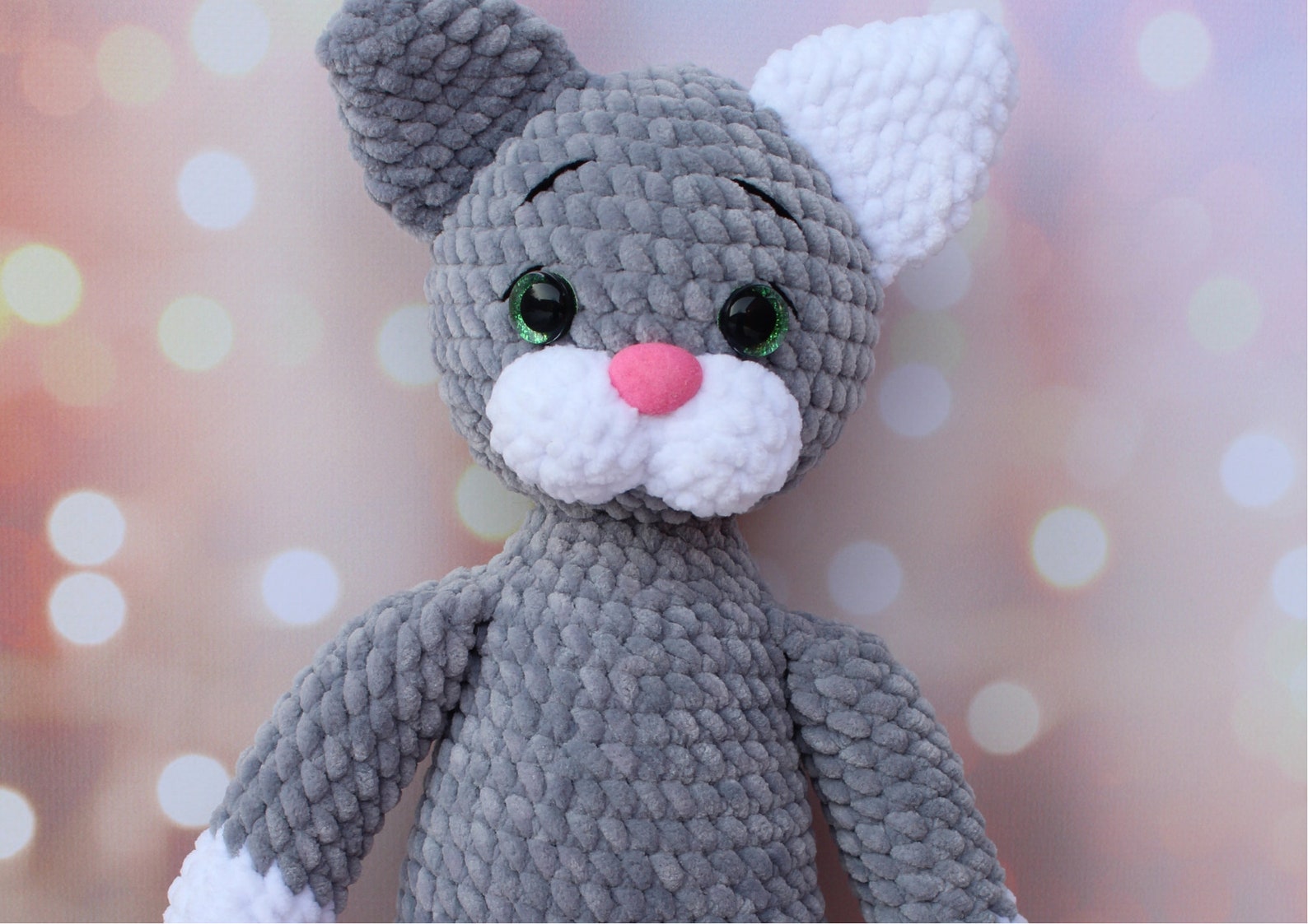 Crochet Cat Pattern Amigurumi Plushie Cat Pattern Crochet - Etsy